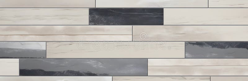 Modern Gray Beige Tile Pattern with Black Lines Stock Illustration ...