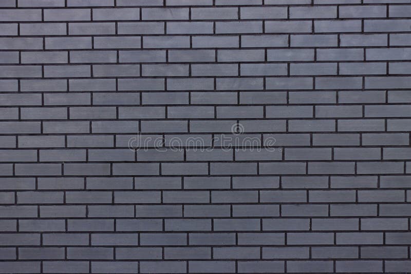 Modern Gray Brick Wall Texture Stock Photo - Image of architecture ...