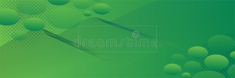 Modern Green Abstract Banner Background. Vector Abstract Graphic Design ...