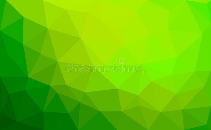 Modern Green Abstract Polygonal Background. Geometric Texture ...