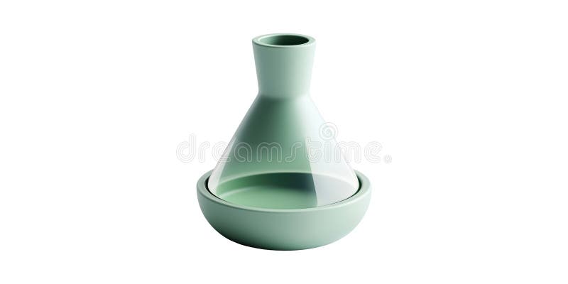 Modern Green Ceramic Tagine Pot for Cooking and Serving. Stylish ...