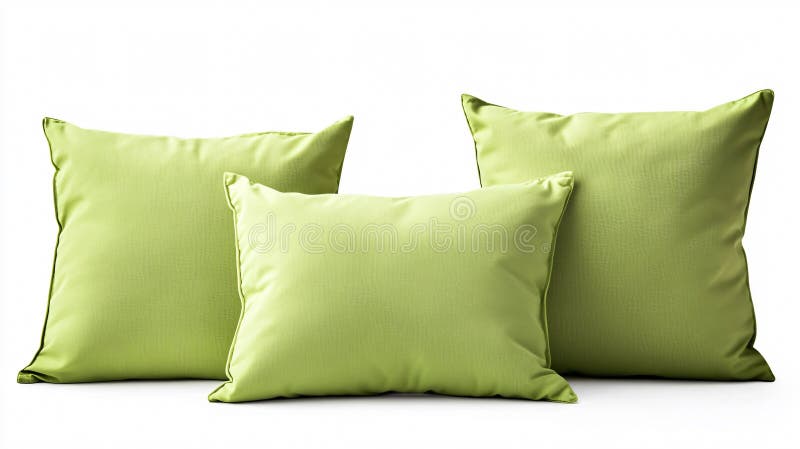 Modern Green Pillow Set Transparent Versions Interior Design Concepts ...