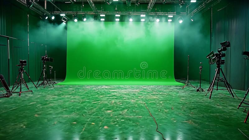 This Modern Green Screen Studio for Video Production Boasts ...