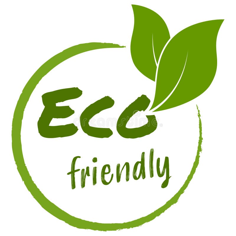 Modern Green Stamp Eco Friendly Stock Vector - Illustration of regional ...