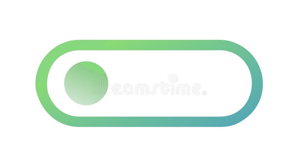 Modern Green Toggle Switch UI Element Vector Icon, Vector Design Generative AI Stock Vector ...