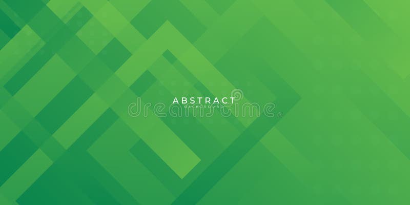 Modern Green Web Header Abstract Background. Vector Illustration Tech ...
