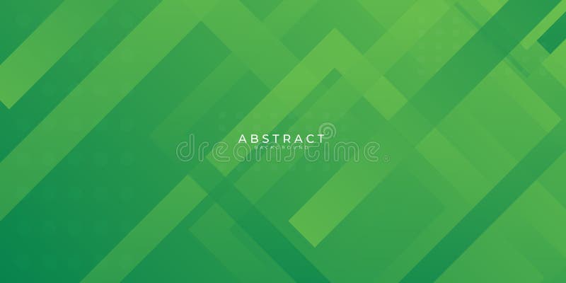Modern Green Web Header Abstract Background. Vector Illustration Tech ...