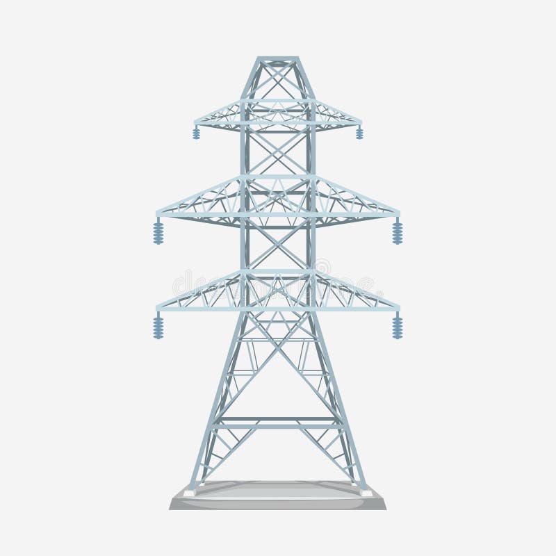Electric Tower, Overhead Power Line Icon Template Black Color Editable ... Electric Tower, Overhead Power Line Icon Template Black Color Editable ...