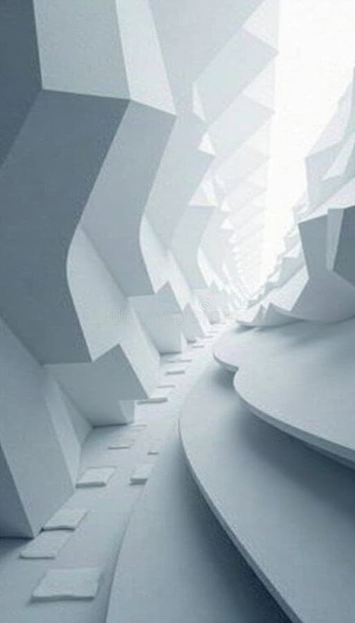 Modern Grey and White Geometric Tech Background Design Innovation ...