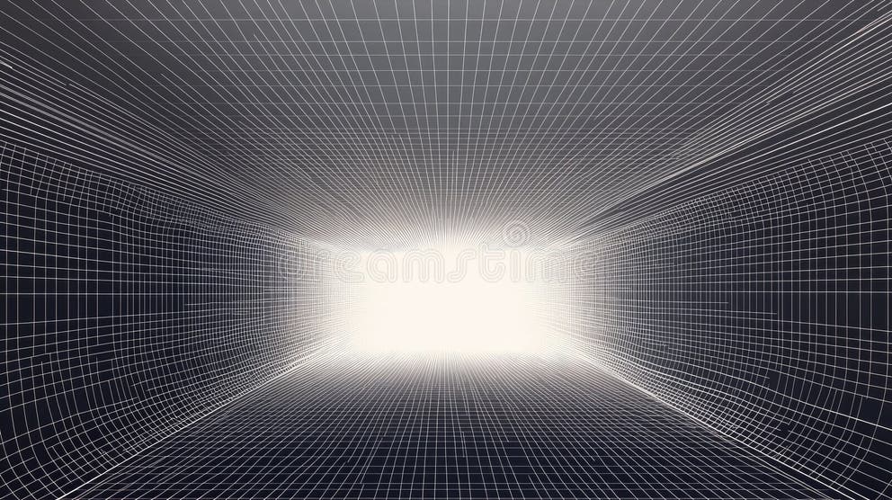 Modern Grid Pattern with Gradient Effect in Dark Grey and White ...