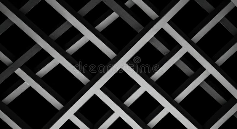 Modern Grid Pattern Made Up of Sharp Lines Intersecting at Right Angles ...
