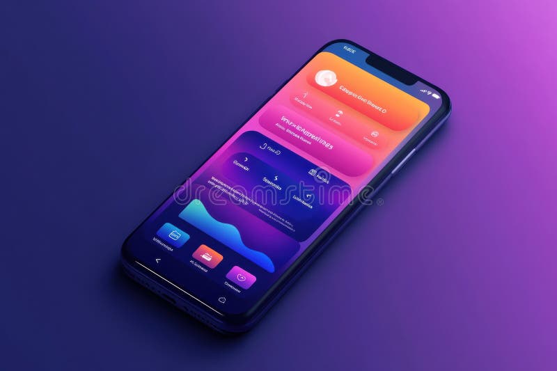 Modern Grocery Shopping App Interface Showcasing Sleek Design with ...