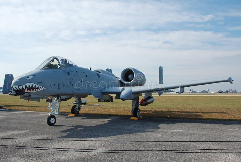Modern Ground Attack Jet Fighter Stock Image - Image of combat, ground ...