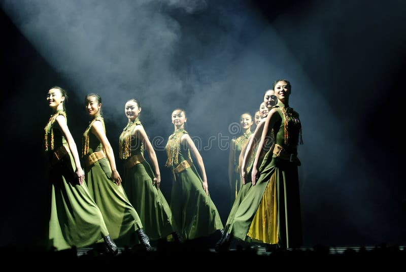 Modern Group dance editorial stock photo. Image of attire - 15464728