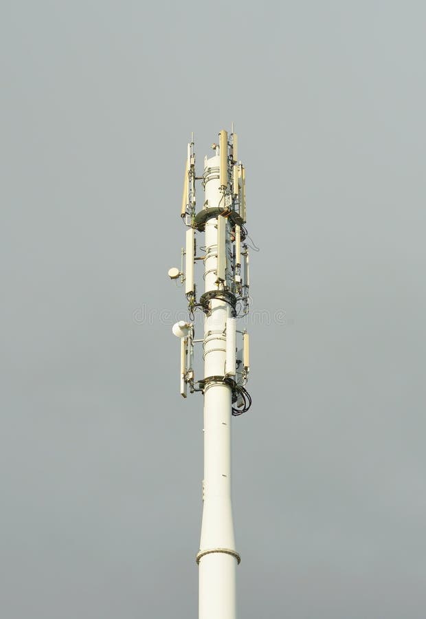 Modern GSM tower stock photo. Image of mobile, industry - 35159940