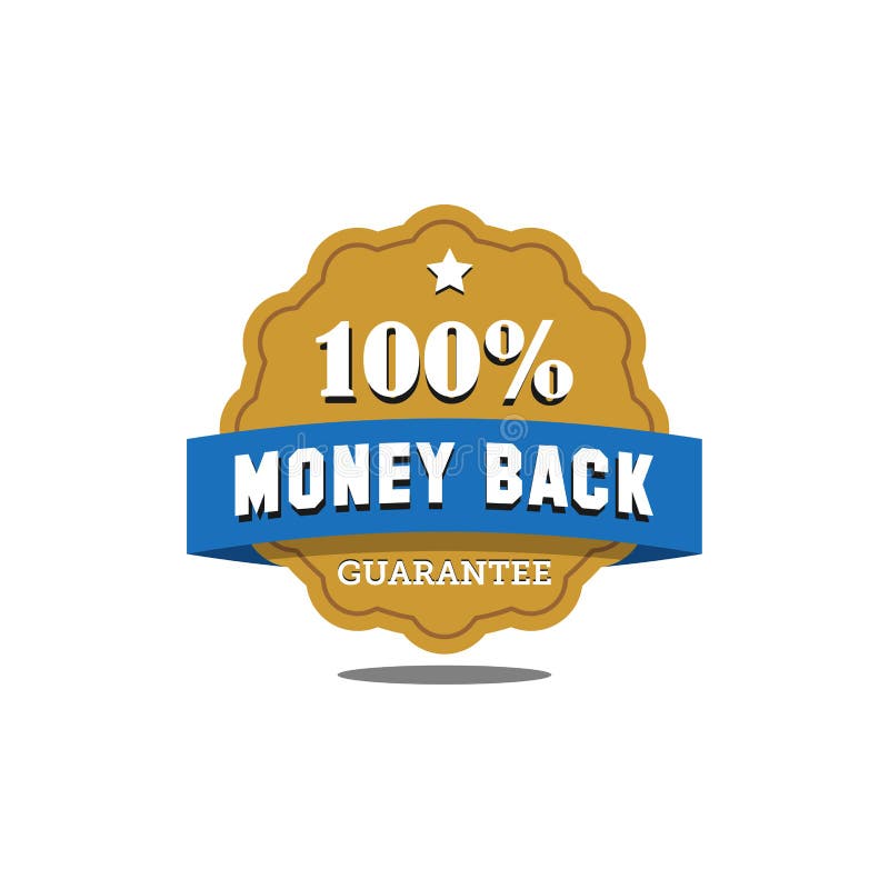 Guarantee Badge Seal Stamp Vector Icon Template Stock Vector ...