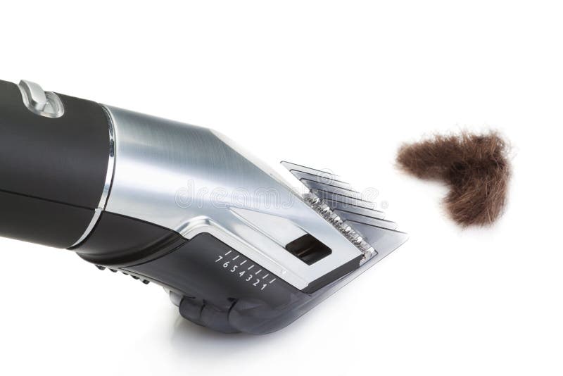 Modern hair clipper. stock image. Image of hairstyle - 30437535