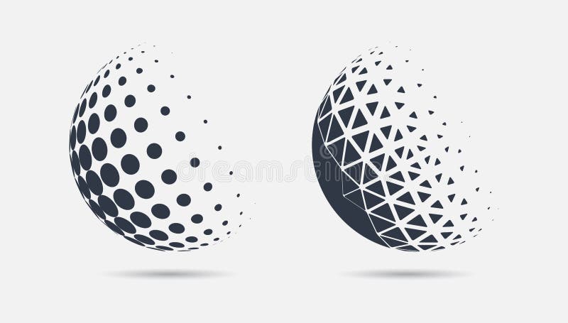 Vector Abstract Geometry Design Element. Stock Vector - Illustration of ...