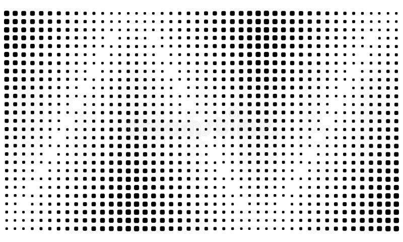 Modern Halftone Rectangle for Pattern Stock Vector - Illustration of ...