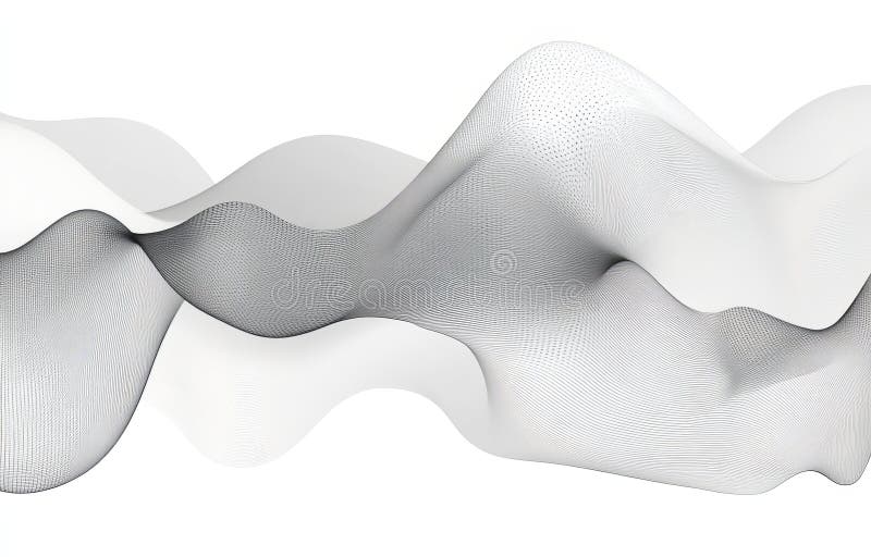 Modern Halftone Transition Abstract Wallpaper with Black and White ...