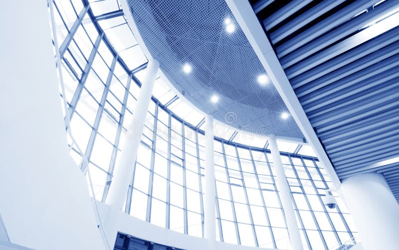 Modern hall stock photo. Image of inside, environment - 21371836