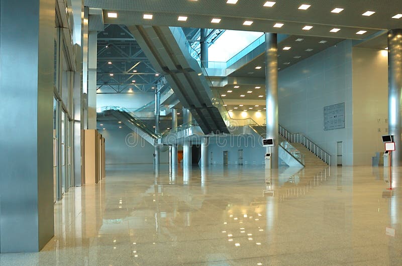 Modern hall stock image. Image of horizontal, city, business - 4475819