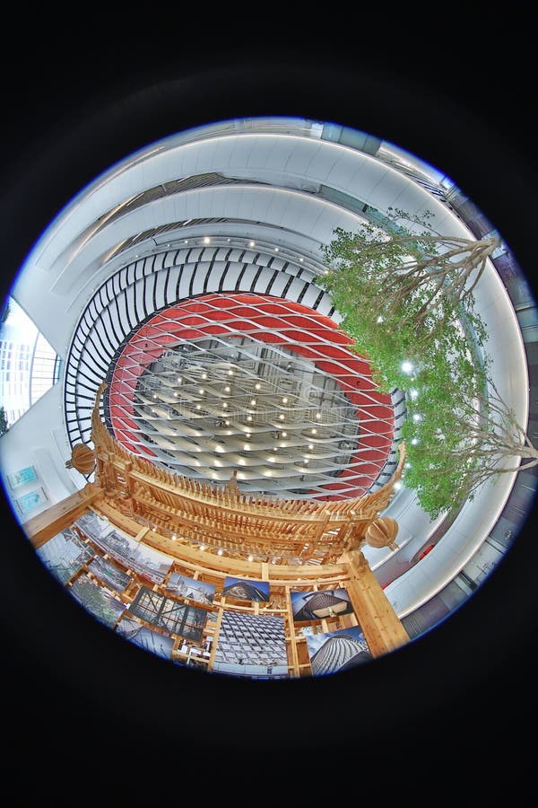 Modern Hall Ceiling Design in Opera House Editorial Stock Photo - Image ...