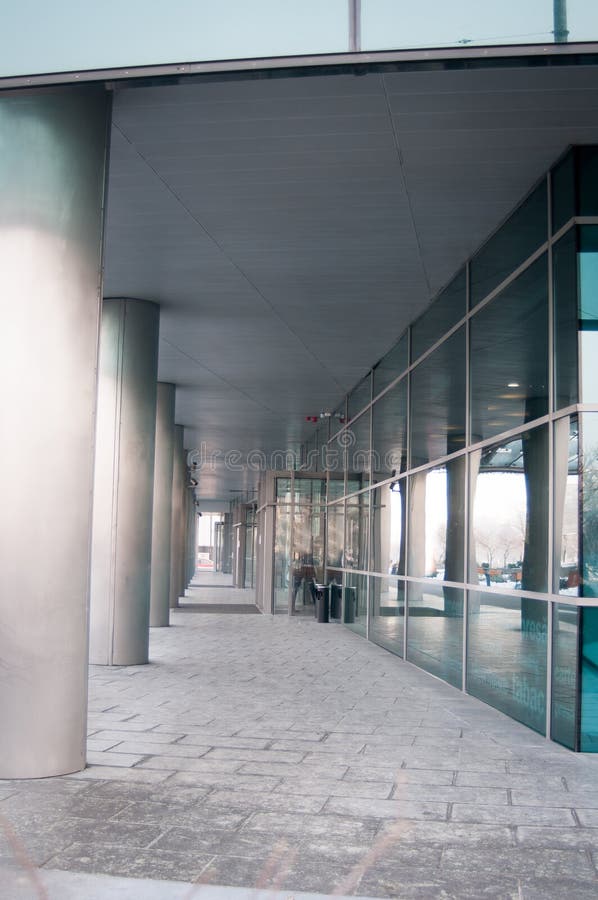 Modern hall entrance stock image. Image of repetitive - 51496733