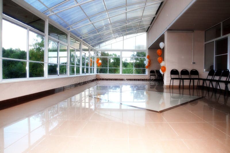 Modern hall for event stock photo. Image of ceiling, horizontal - 11266872