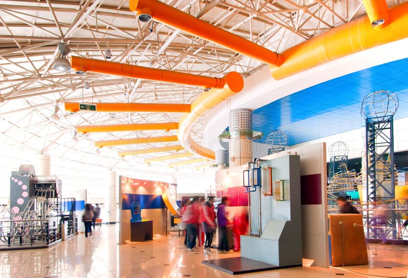 Asia China, Beijing, Science and Technology Museum, Indoor Exhibition ...