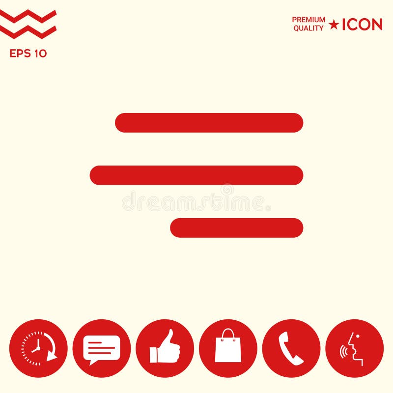 Modern Hamburger Menu Icon for Mobile Apps and Websites Stock Vector ... Modern Hamburger Menu Icon for Mobile Apps and Websites Stock Vector ...