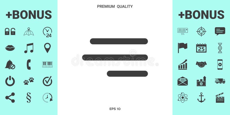 Modern Hamburger Menu Icon for Mobile Apps and Websites Stock Vector ... Modern Hamburger Menu Icon for Mobile Apps and Websites Stock Vector ...