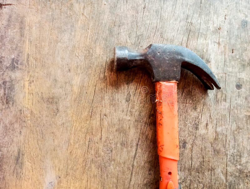 Modern Hammer for Builders Tolls Stock Image - Image of builder ...