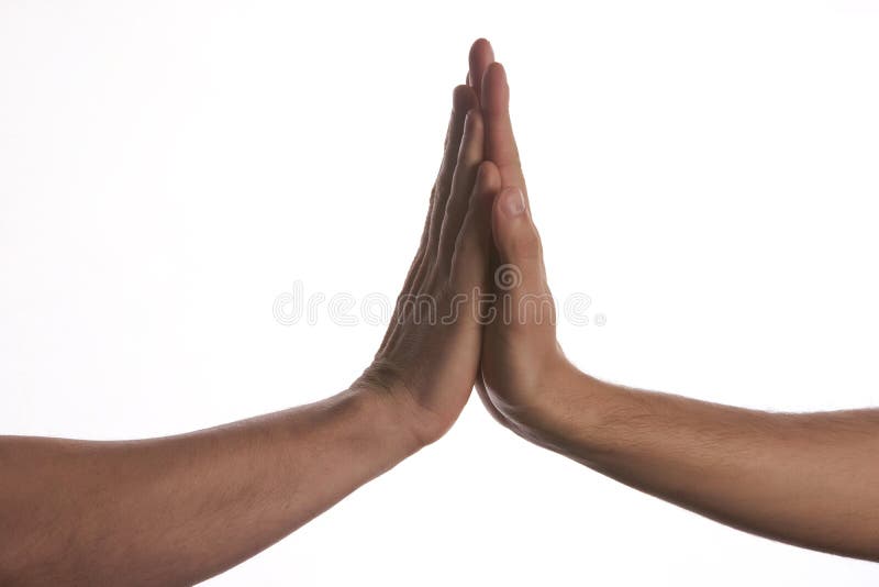 Modern Handshake of Two Male People Stock Photo - Image of successful ...