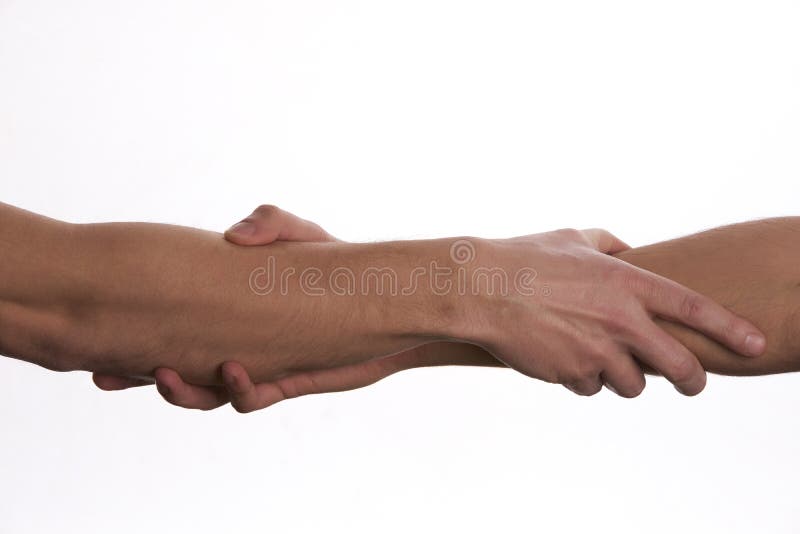 Modern Handshake of Two Male People Stock Photo - Image of success ...