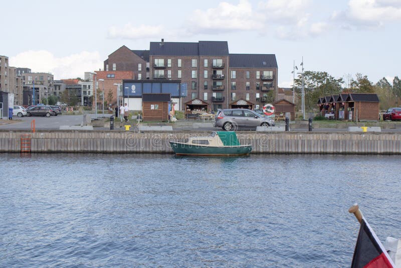 The Modern Harbor Front of Fredericia Editorial Stock Photo - Image of ...