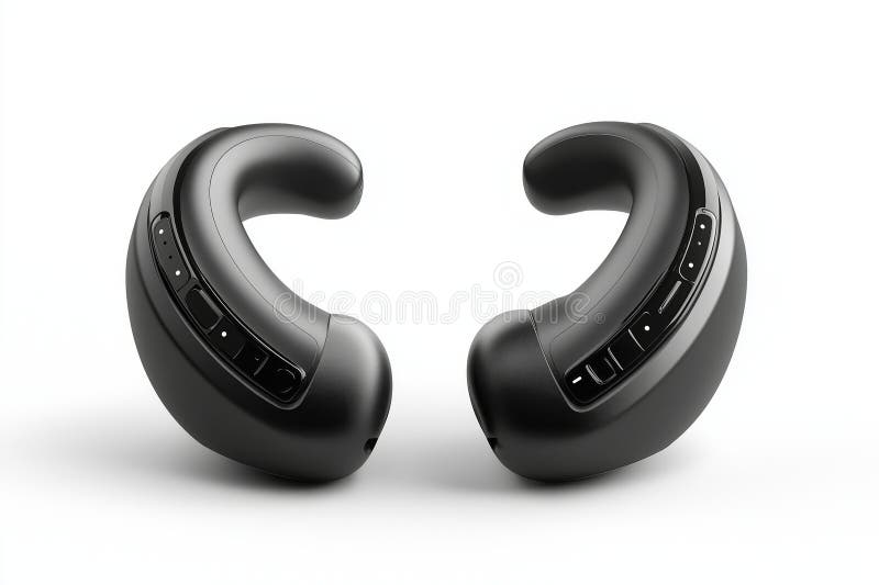 Modern Hearing Aid Device for Improved Hearing Stock Photo - Image of ...