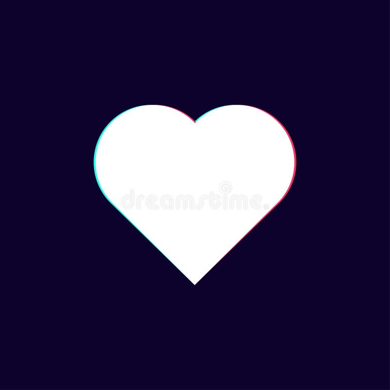 Modern Heart Icon, Design for Any Purposes Stock Vector - Illustration ...