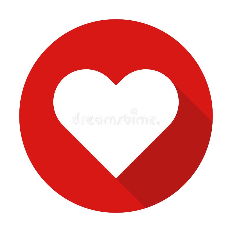 Heart Mark Icon. Simple Vector. Stock Vector - Illustration of simple ...