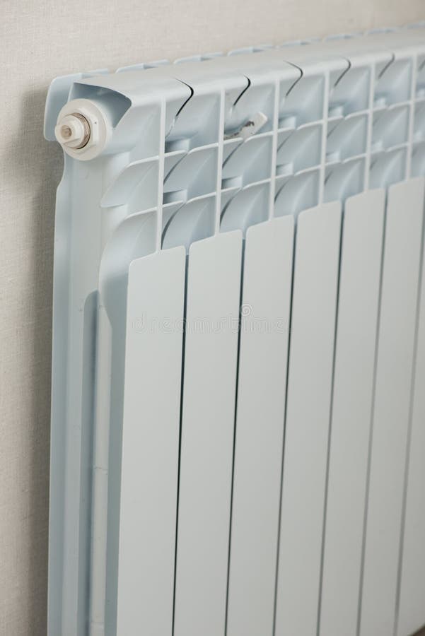 Modern Heating Batteries. Bimetallic Heating Battery Editorial Stock ...