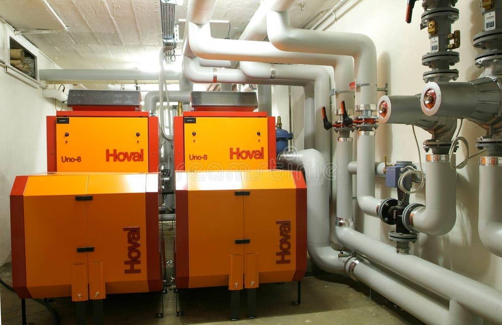 Modern heating system editorial photo. Image of system - 53415286