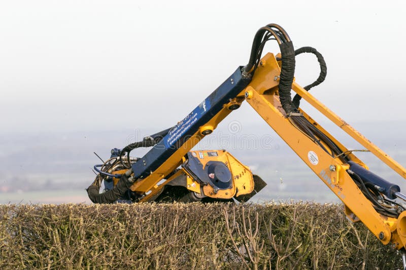 Modern hedge cutter editorial stock image. Image of blades - 90381364