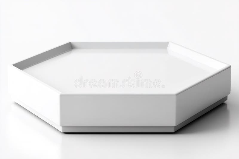 Modern Hexagonal Serving Platter Ideal for Contemporary Dining Settings ...