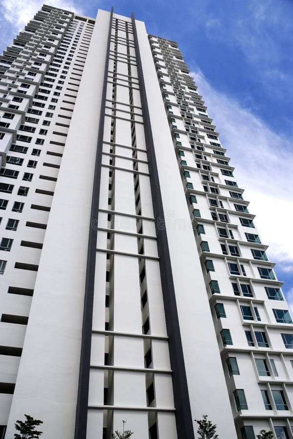 Modern Hi-Rise Apartments stock photo. Image of multistorey - 7297964