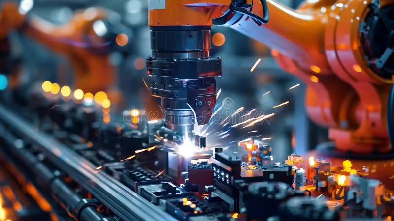 Modern Hi-tech Facility with Automated Line and AI-controlled Robotic ...