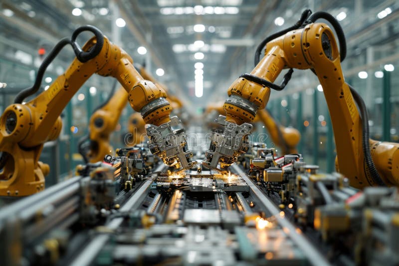 Modern Hi-tech Facility with Automated Line and AI-controlled Robotic ...