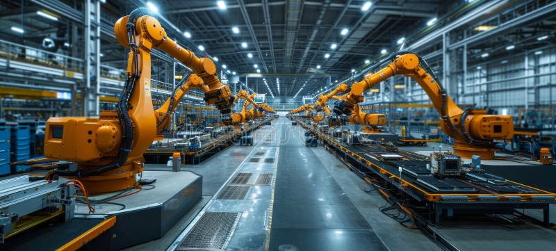 Modern Hi-tech Facility with Automated Line and AI-controlled Robotic ...