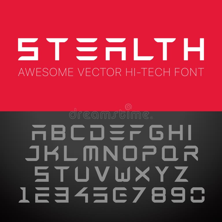 Hi Tech Font Stock Illustrations – 1,976 Hi Tech Font Stock ...