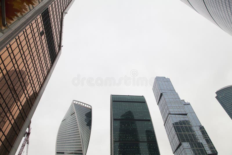 Modern high building stock image. Image of pattern, perspective - 117305051