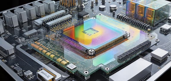 Modern High End CPU, Revealing Intricate Internals for AI and Complex ...